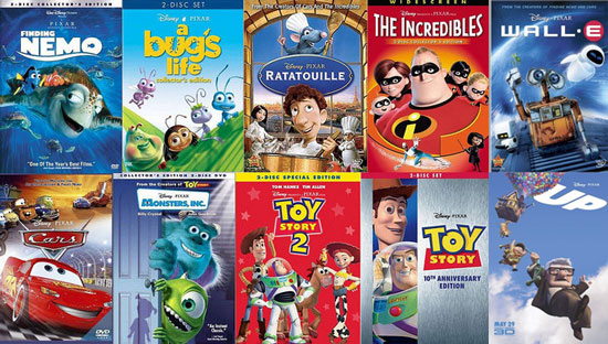 Pixar: Cool Papa E and Family Rank The First 10 Pixar Movies – Ebert ...